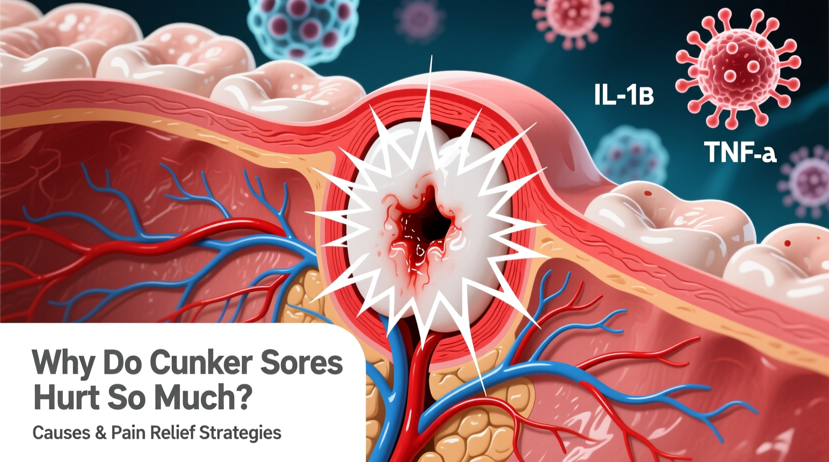 Why Do Canker Sores Hurt So Much Causes Pain Relief