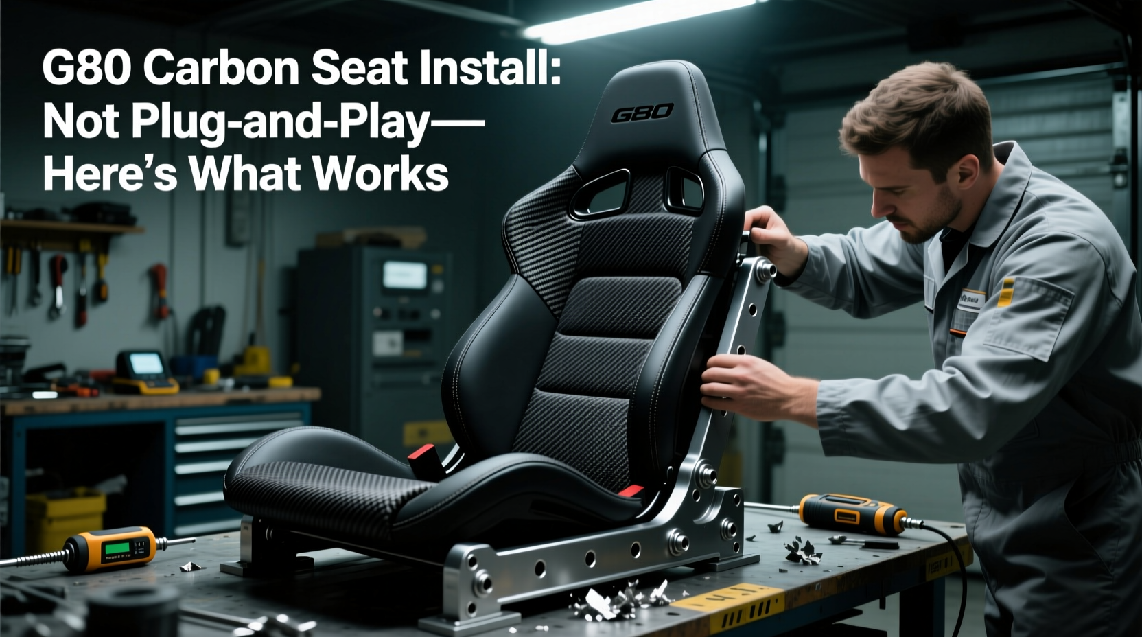 G80 Carbon Seat Install: Not Plug-and-Play—Here’s What Works