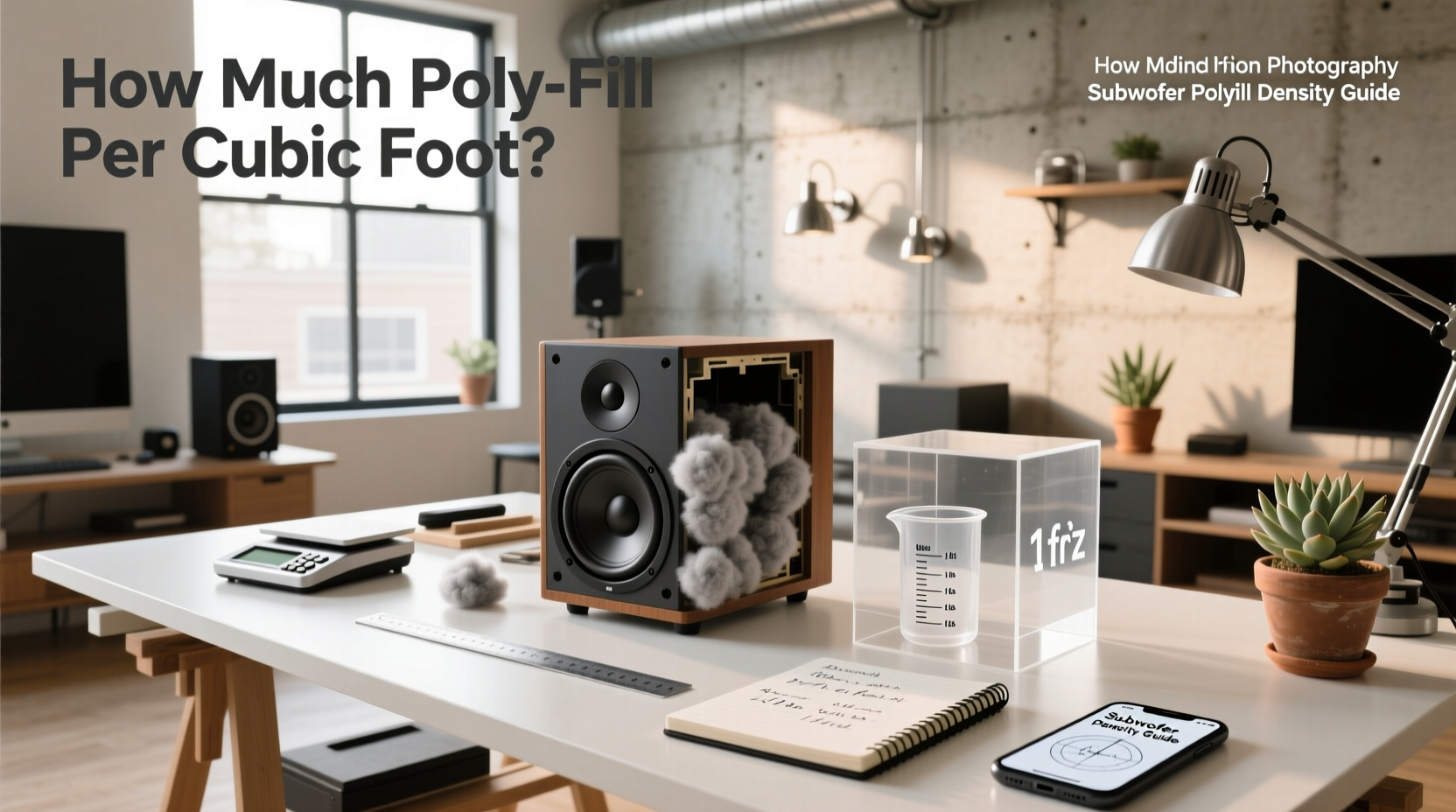 How Much Poly-Fill Per Cubic Foot? A Practical Guide