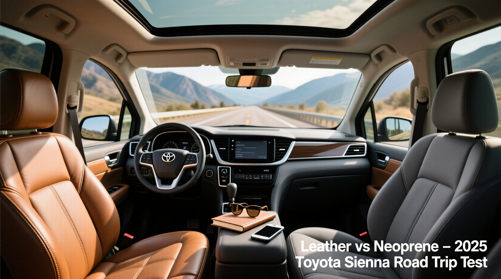 Leather vs Neoprene for 2026 Toyota Sienna Road Trips