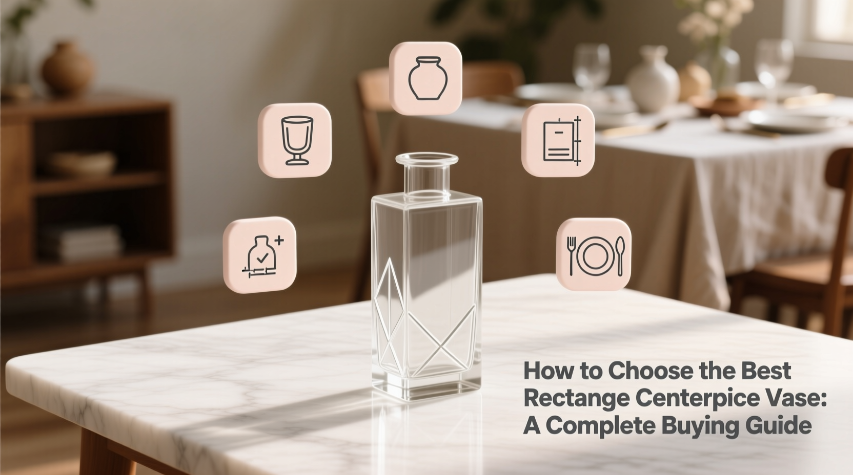 How to Choose the Best Rectangle Centerpiece Vase: A Complete Buying Guide