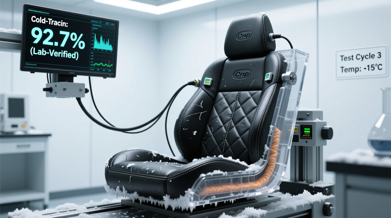 Winter Grip Leather Seat Test: Lab-Verified Cold-Traction Data