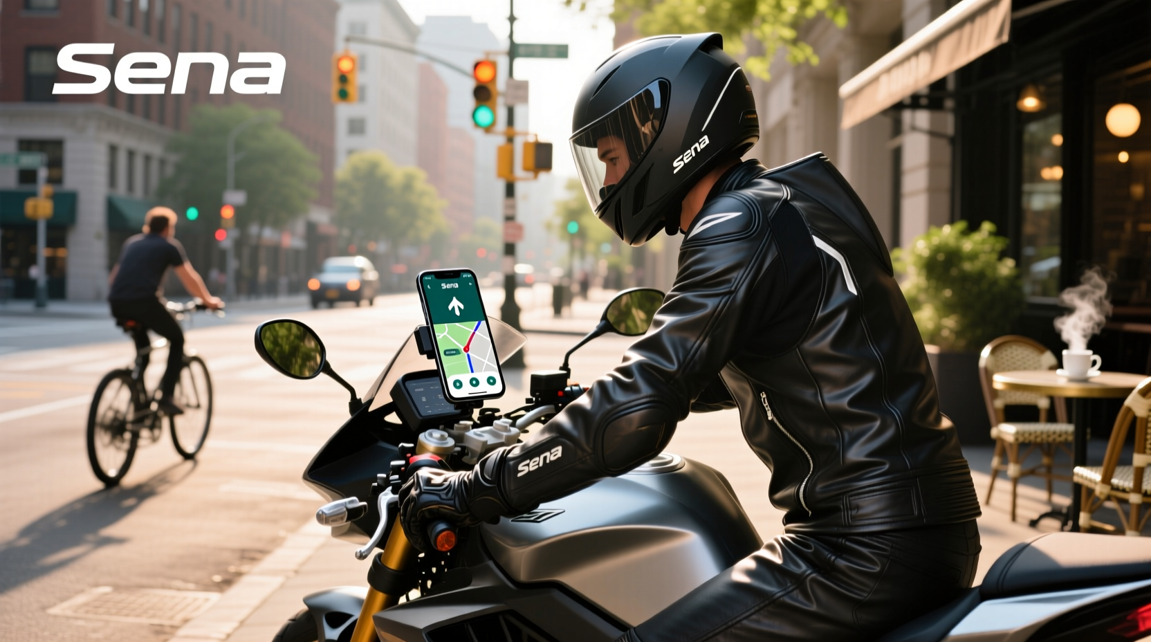 Luxus Sena Motorcycles App Ebenbild