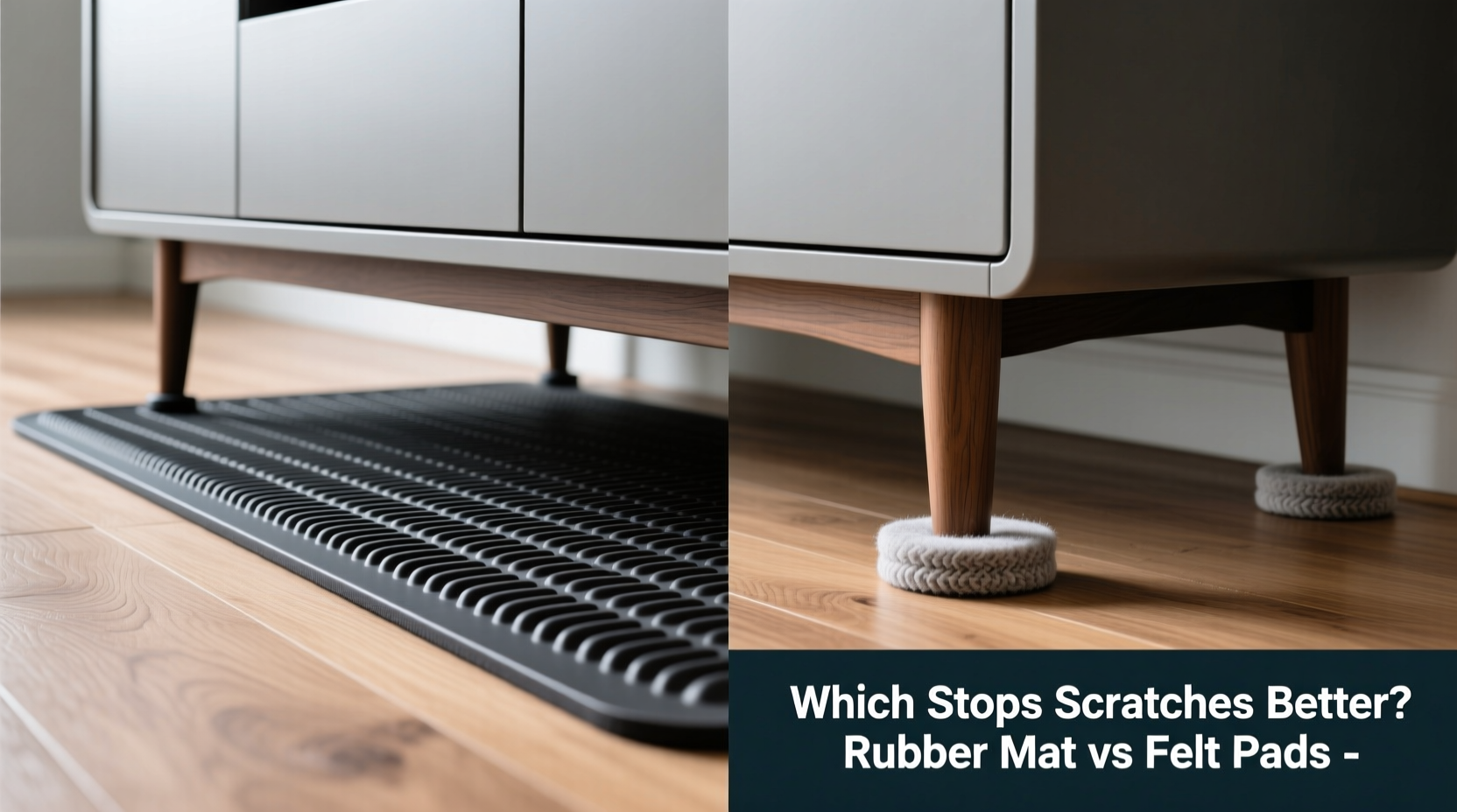 Sideboard Mat Vs Felt Pads Which Actually Stops Scratches Better