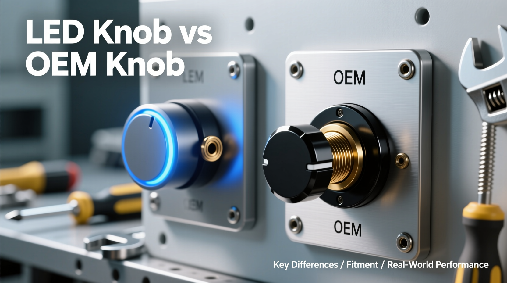 LED Knob vs OEM Knob: Key Differences, Fitment & Real-World Performance