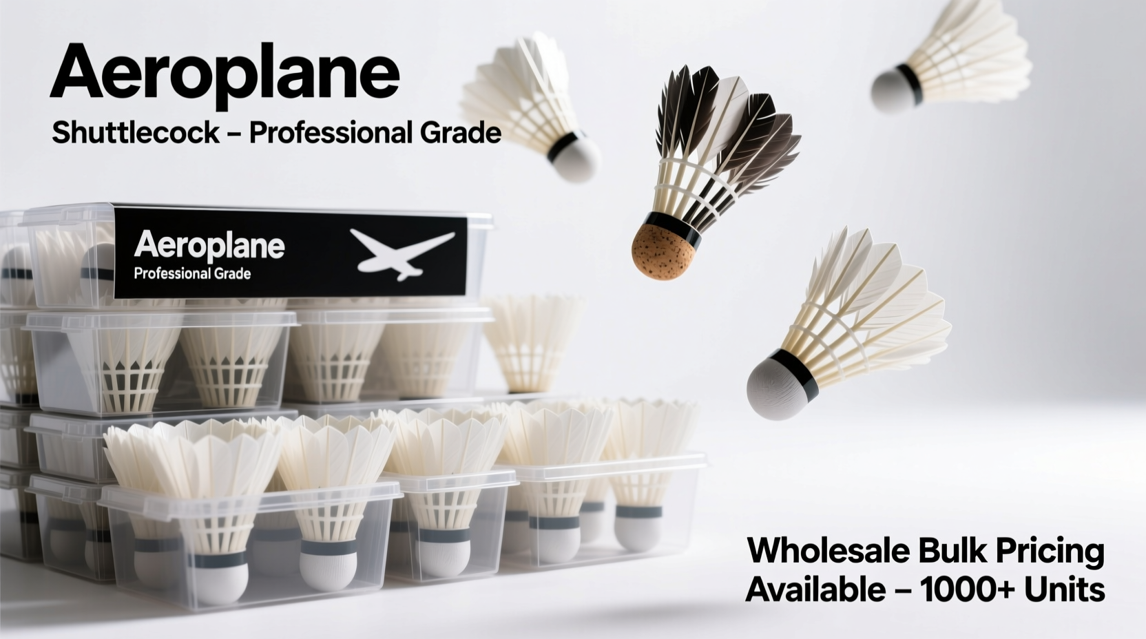 How to Choose the Best Aeroplane Shuttlecock Wholesale for Bulk Buyers