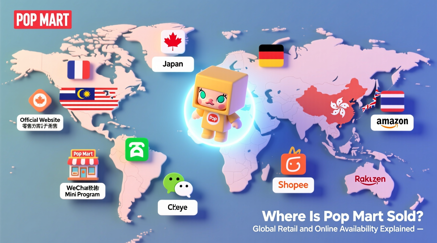 Where Is Pop Mart Sold? Global Retail and Online Availability Explained