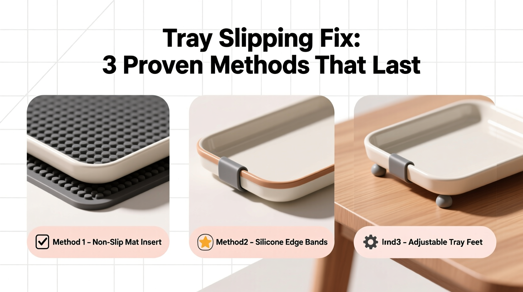 Tray Slipping Fix: 3 Proven Methods That Last