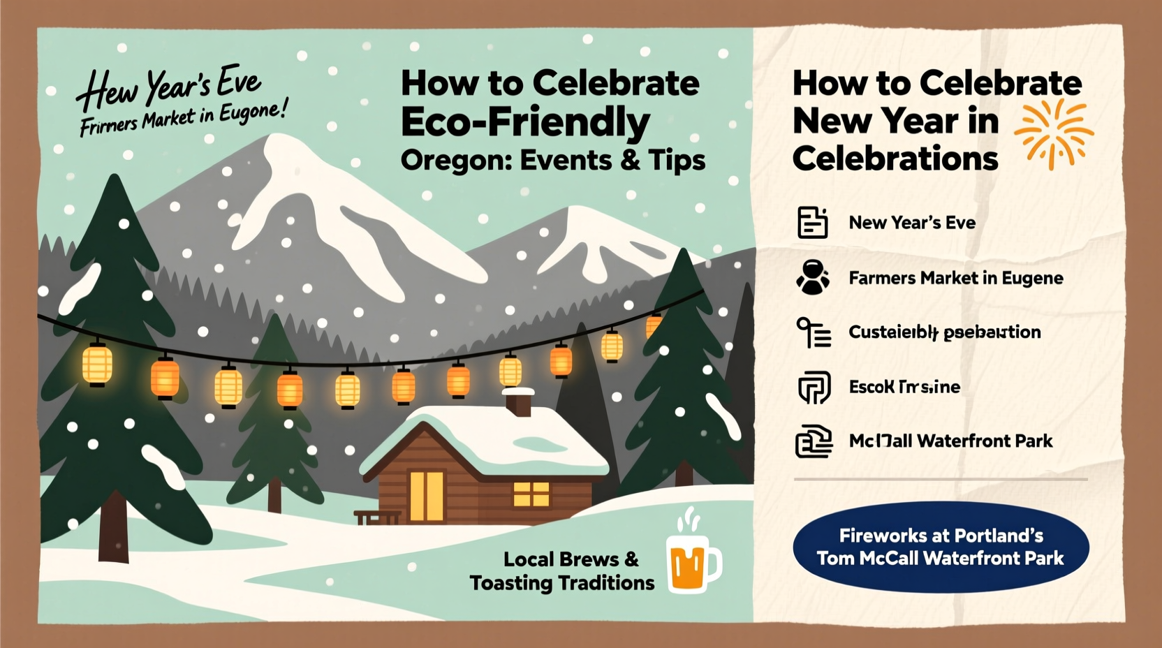 How to Celebrate New Year in Oregon: Events & Tips
