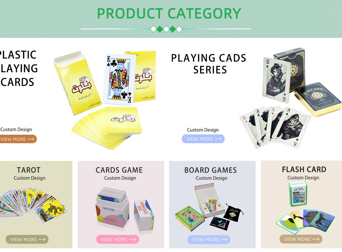 Guangzhou Yuhua Playing Cards Co., Ltd. - Playing Cards, Game Cards