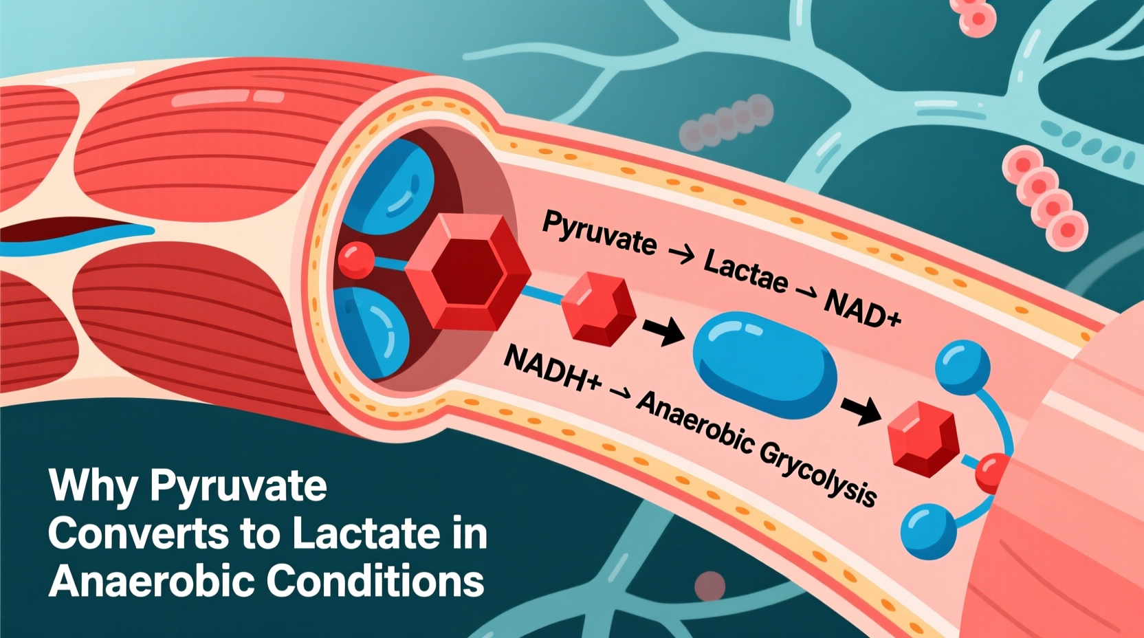 Pyruvate To Lactate Why It Happens In Anaerobic Conditions