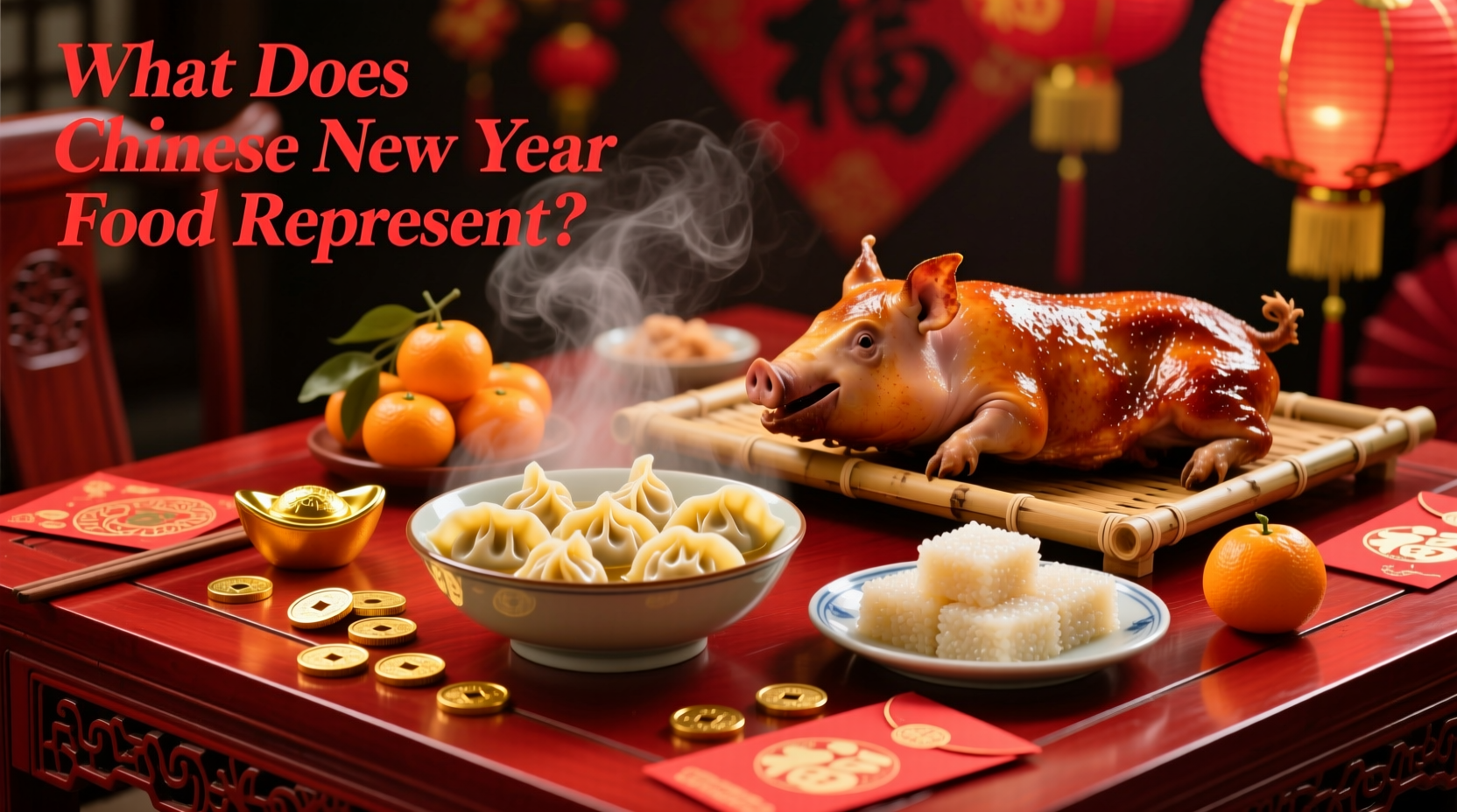 What Does Chinese New Year Food Represent?