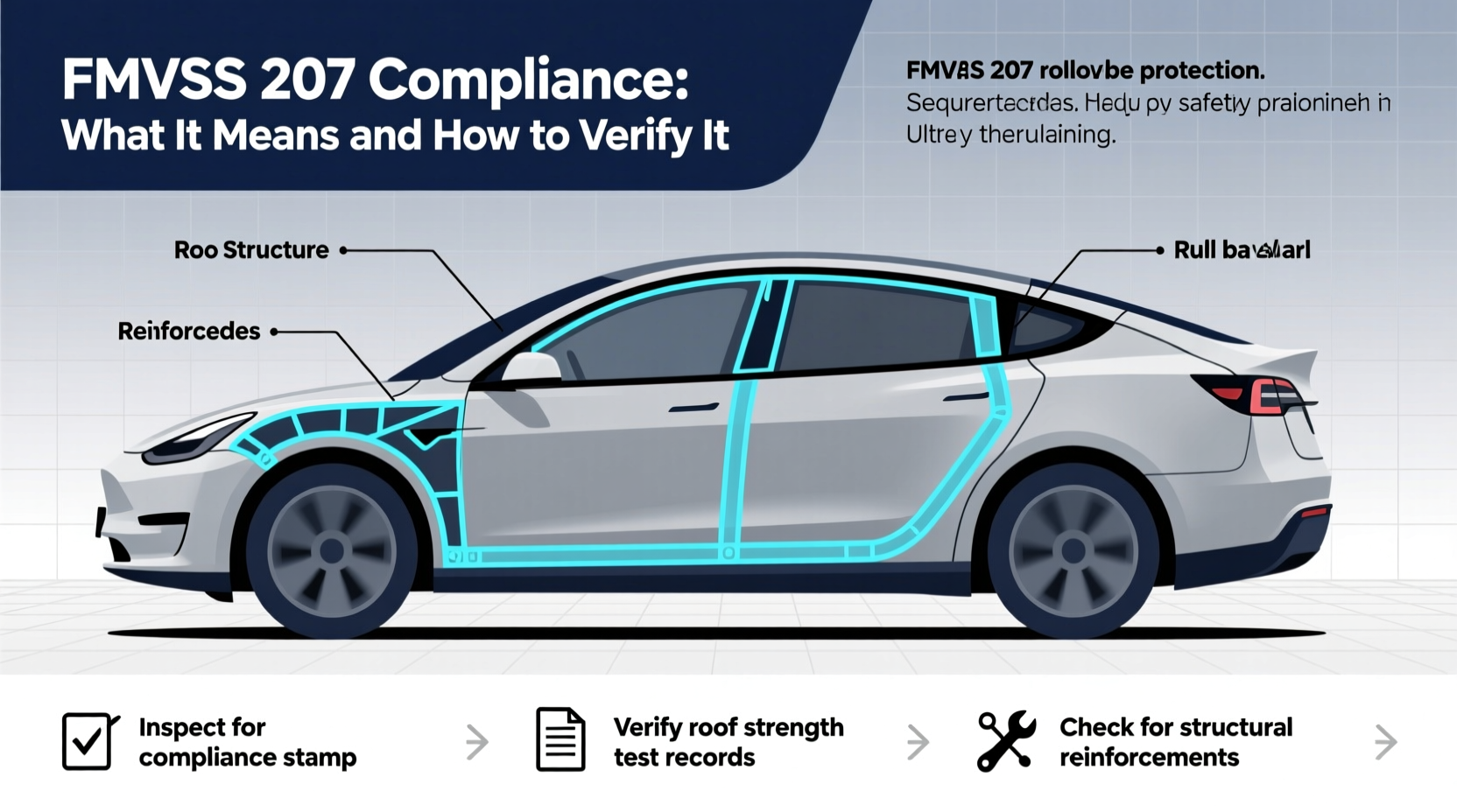 FMVSS 207 Compliance: What It Means and How to Verify It