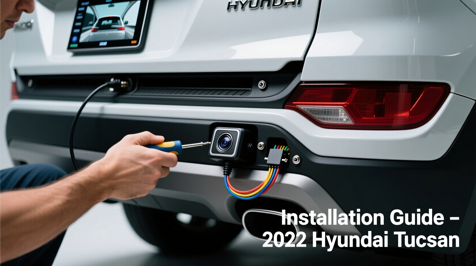 How to Install a Backup Camera on a 2022 Hyundai Tucson