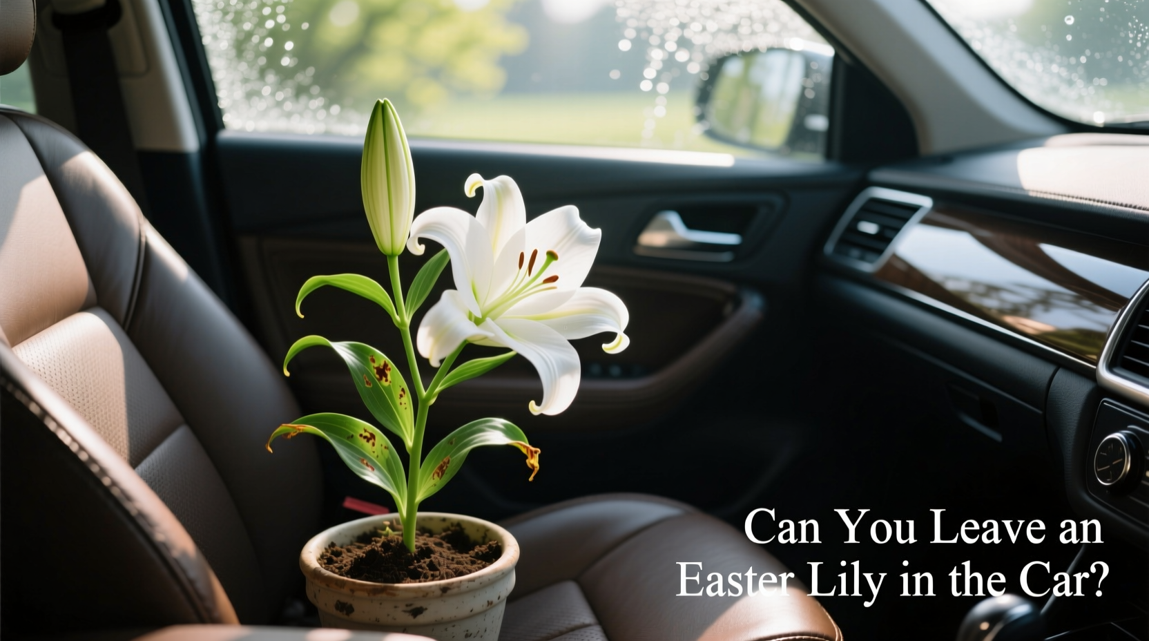 Can You Leave an Easter Lily in the Car?
