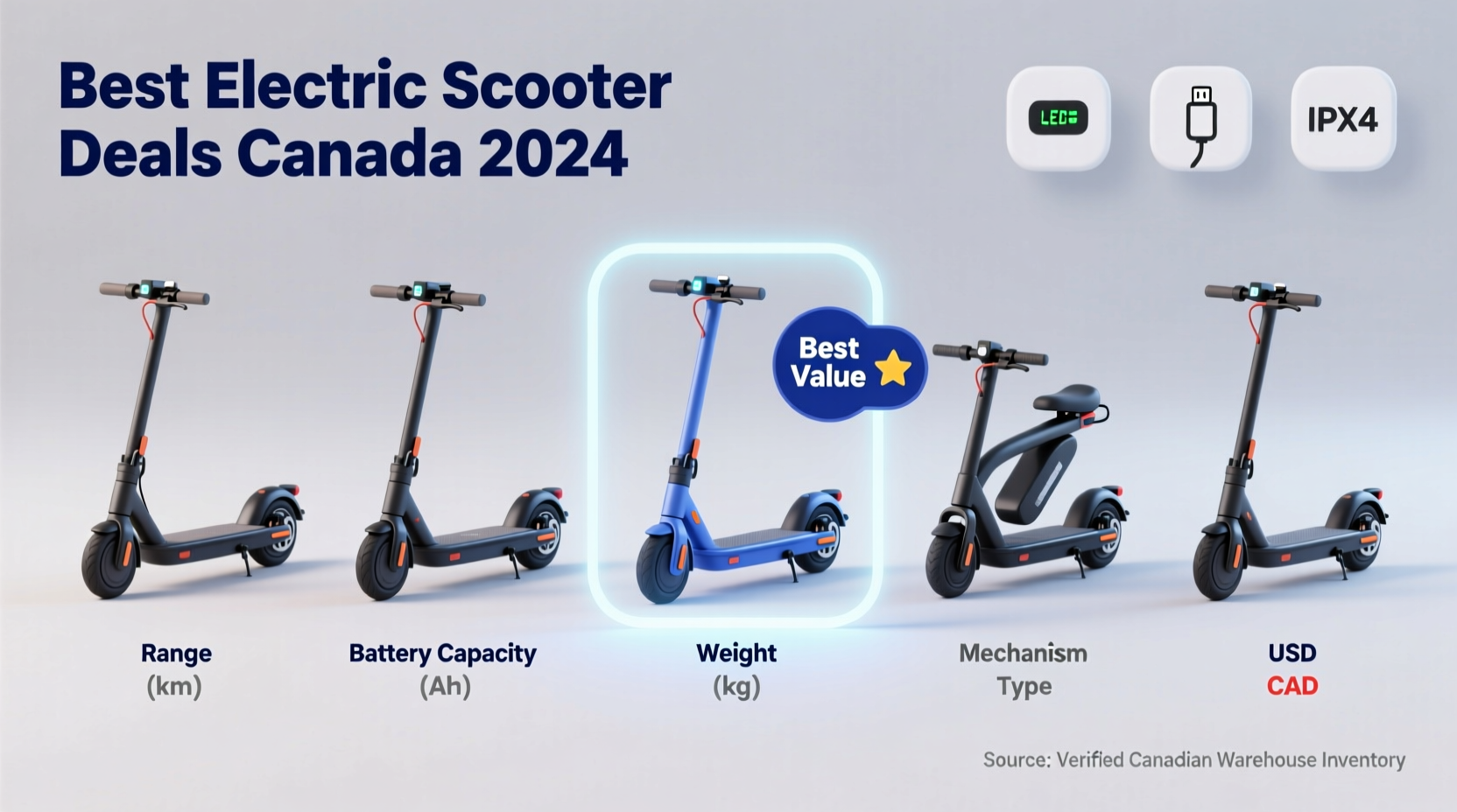 How to Choose the Best Electric Scooter Canada Warehouse Deals