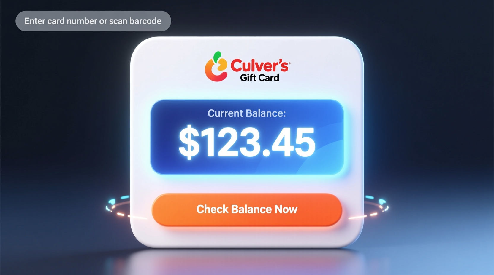 Culvers Gift Card Balance