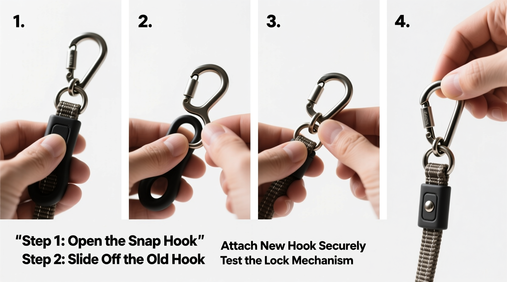 Step By Step Guide How To Safely And Easily Change Your Dog Leash Snap Hook