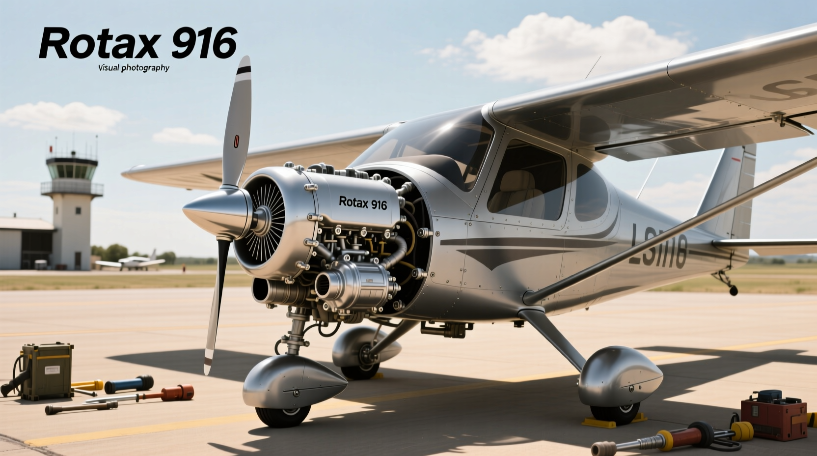What is the Rotax 916 engine used for in aviation?