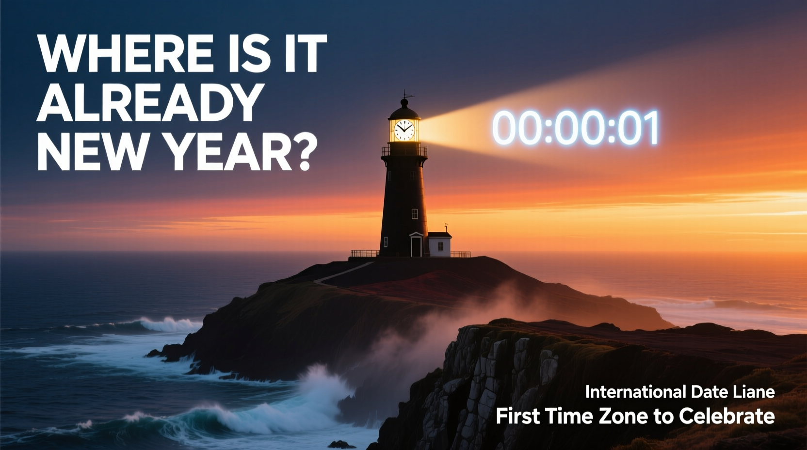 Where Is It Already New Year? First Time Zone to Celebrate