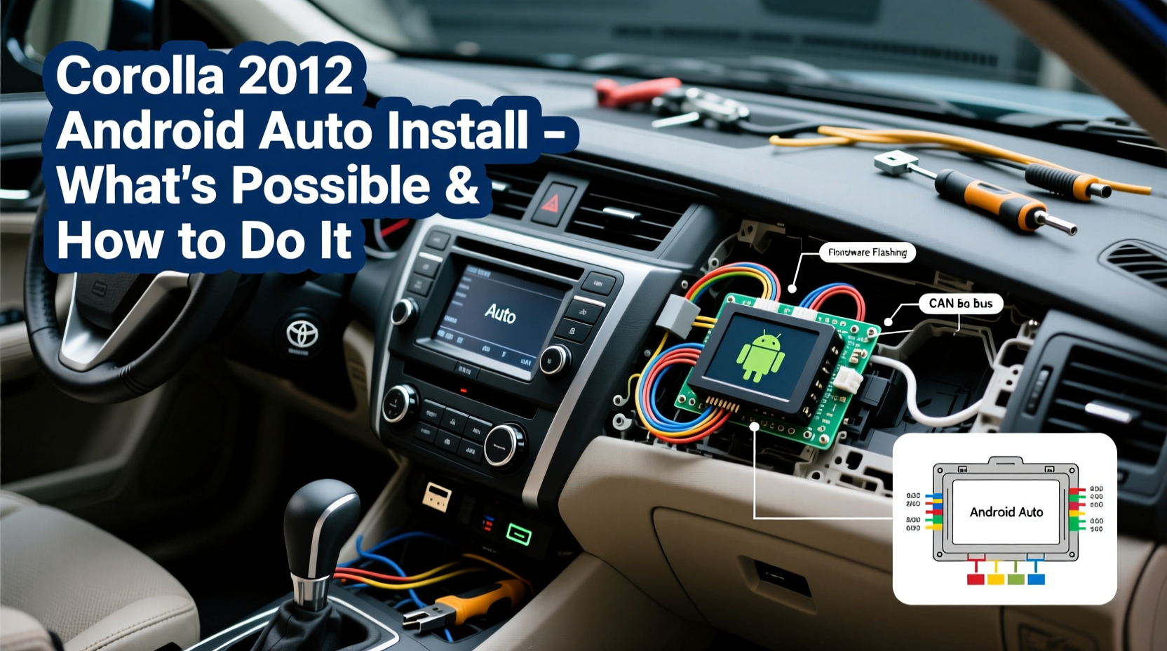 Corolla 2012 Android Auto Install: What’s Possible & How to Do It