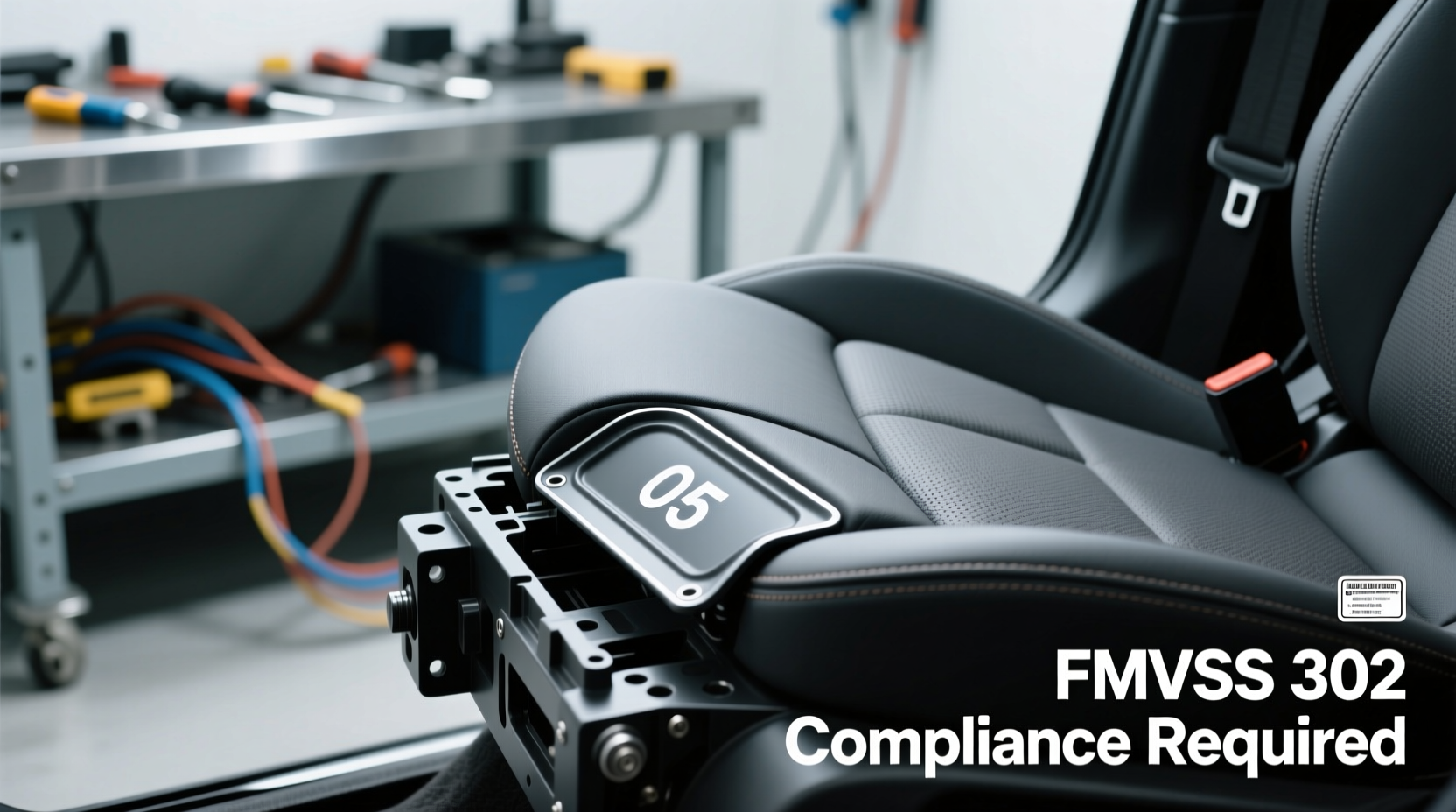 Heated Seats Seal 05 Legality: FMVSS 302 Compliance Required