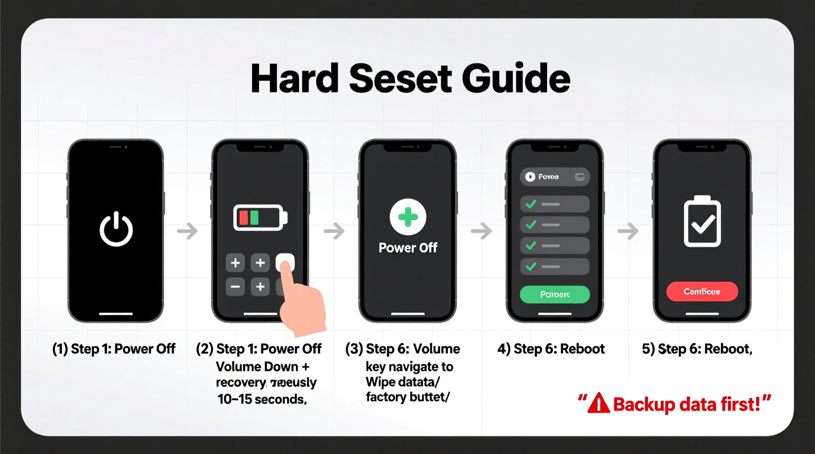 Step By Step Guide To Hard Resetting Any Phone Safely And Effectively