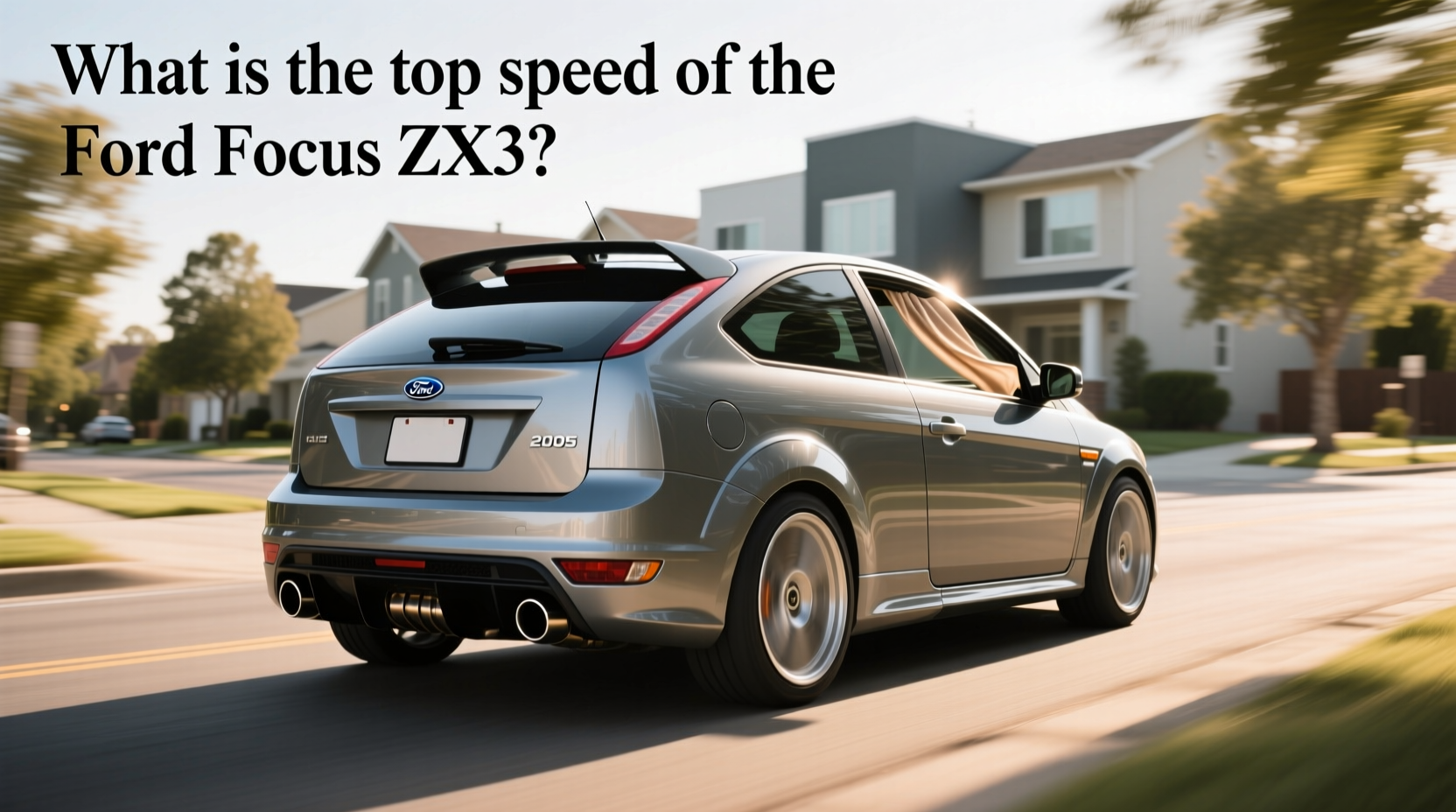 How to Choose Ford Focus ZX3 Exhaust & Horsepower Guide