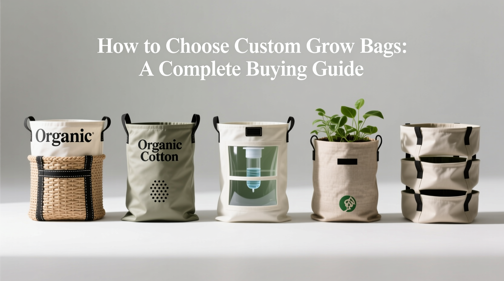 How to Choose Custom Grow Bags: A Complete Buying Guide