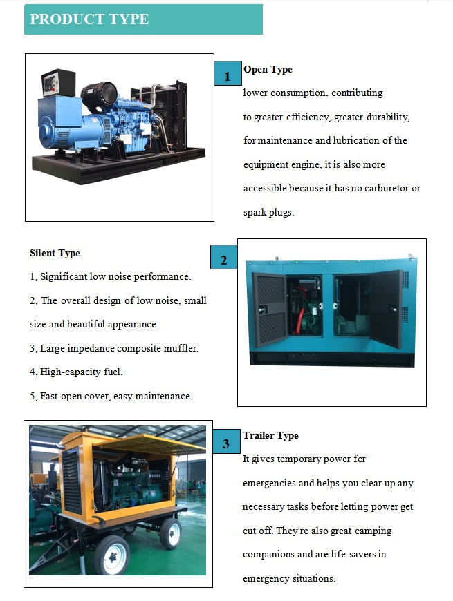 100kw Mobile Trailer Diesel Generator Set Three Phase