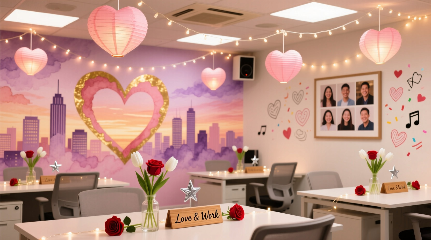 How to Decorate the Office for Valentine's Day