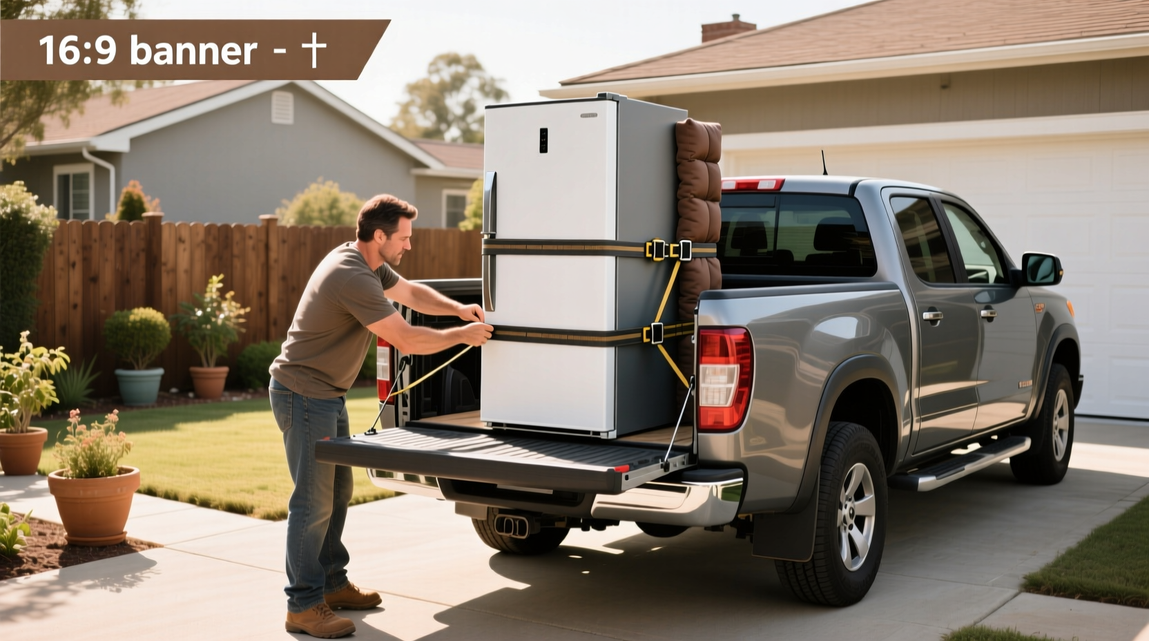 How to Move a Refrigerator in a Pickup Truck Guide