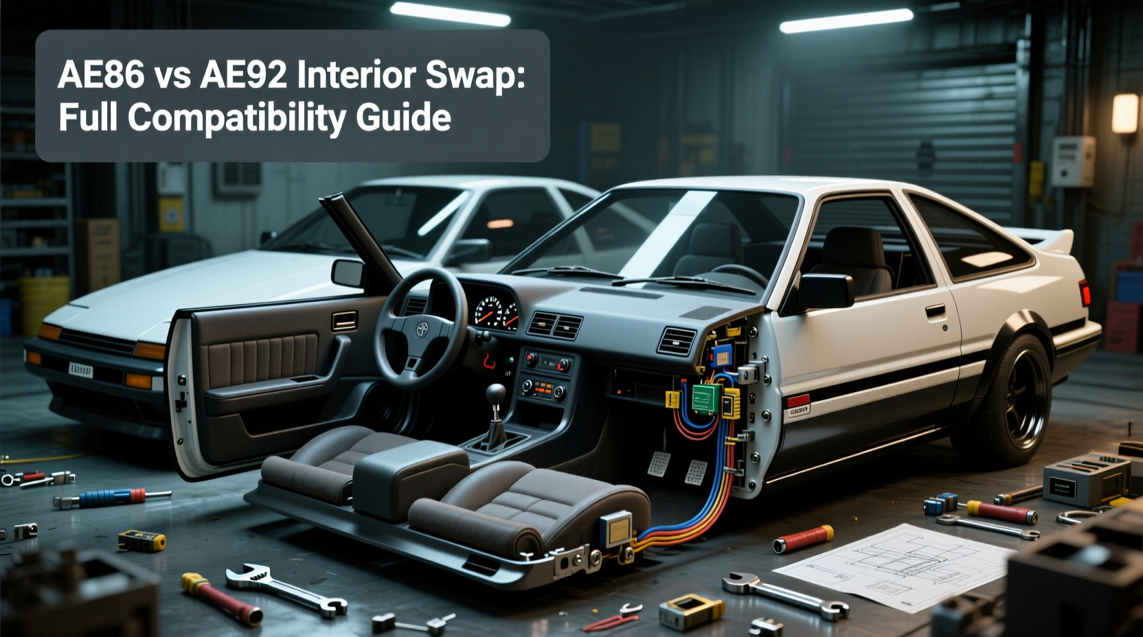 AE86 vs AE92 Interior Swap: Full Compatibility Guide