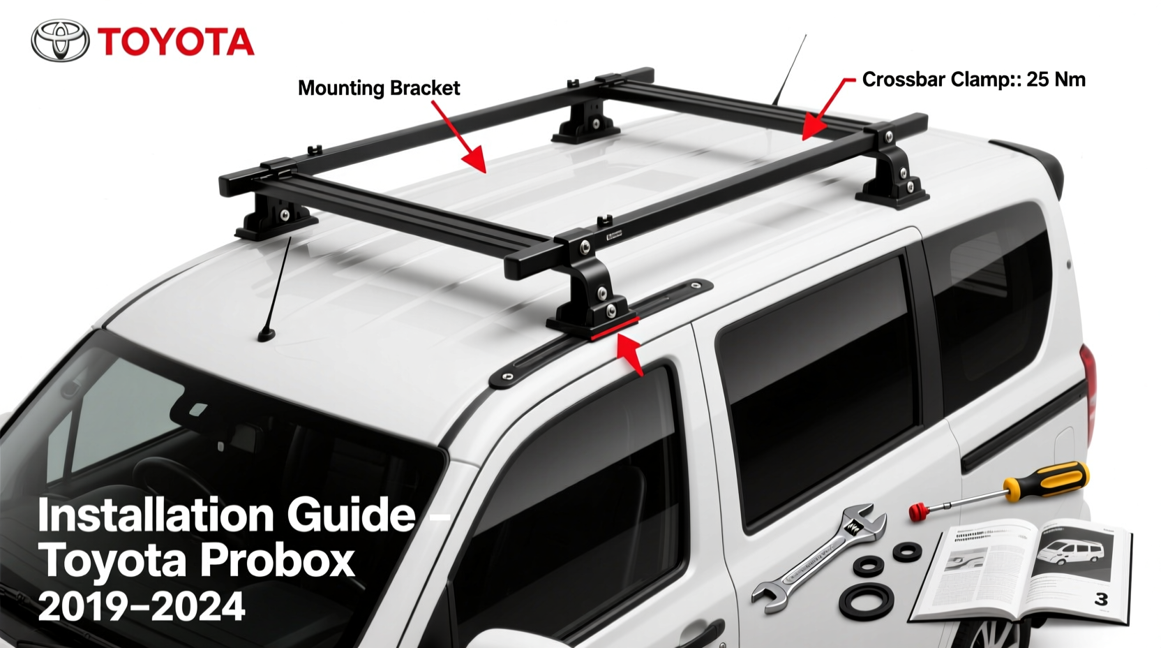 How to Install a Roof Rack on a Toyota Probox