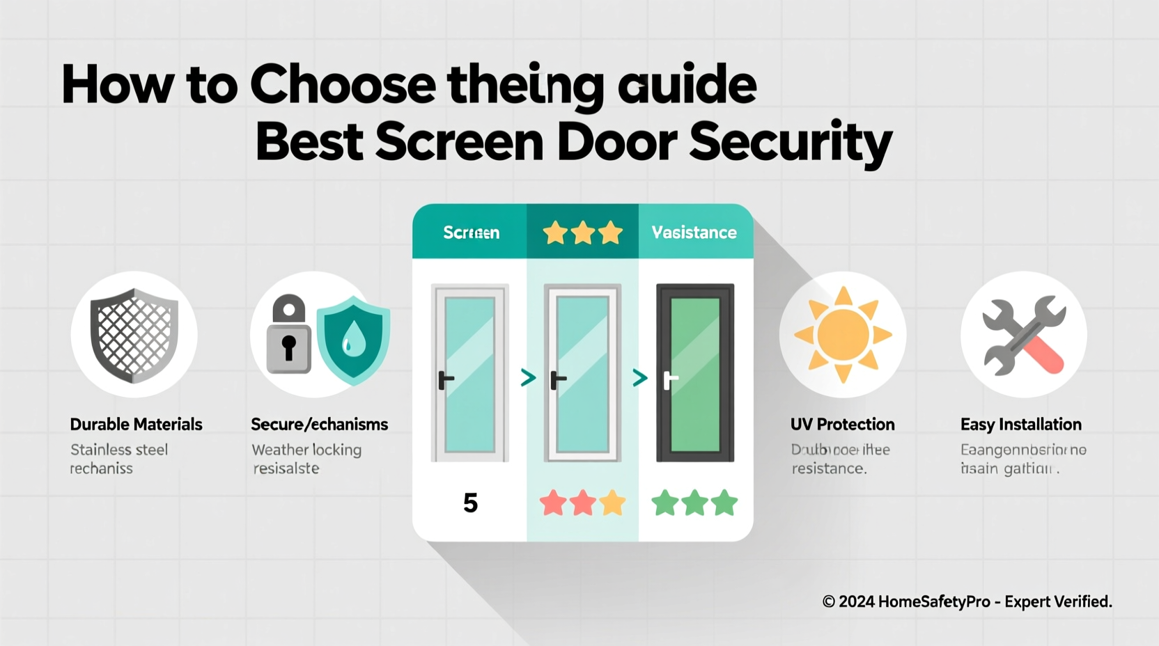 How to Choose the Best Screen Door Security: A Complete Buying Guide