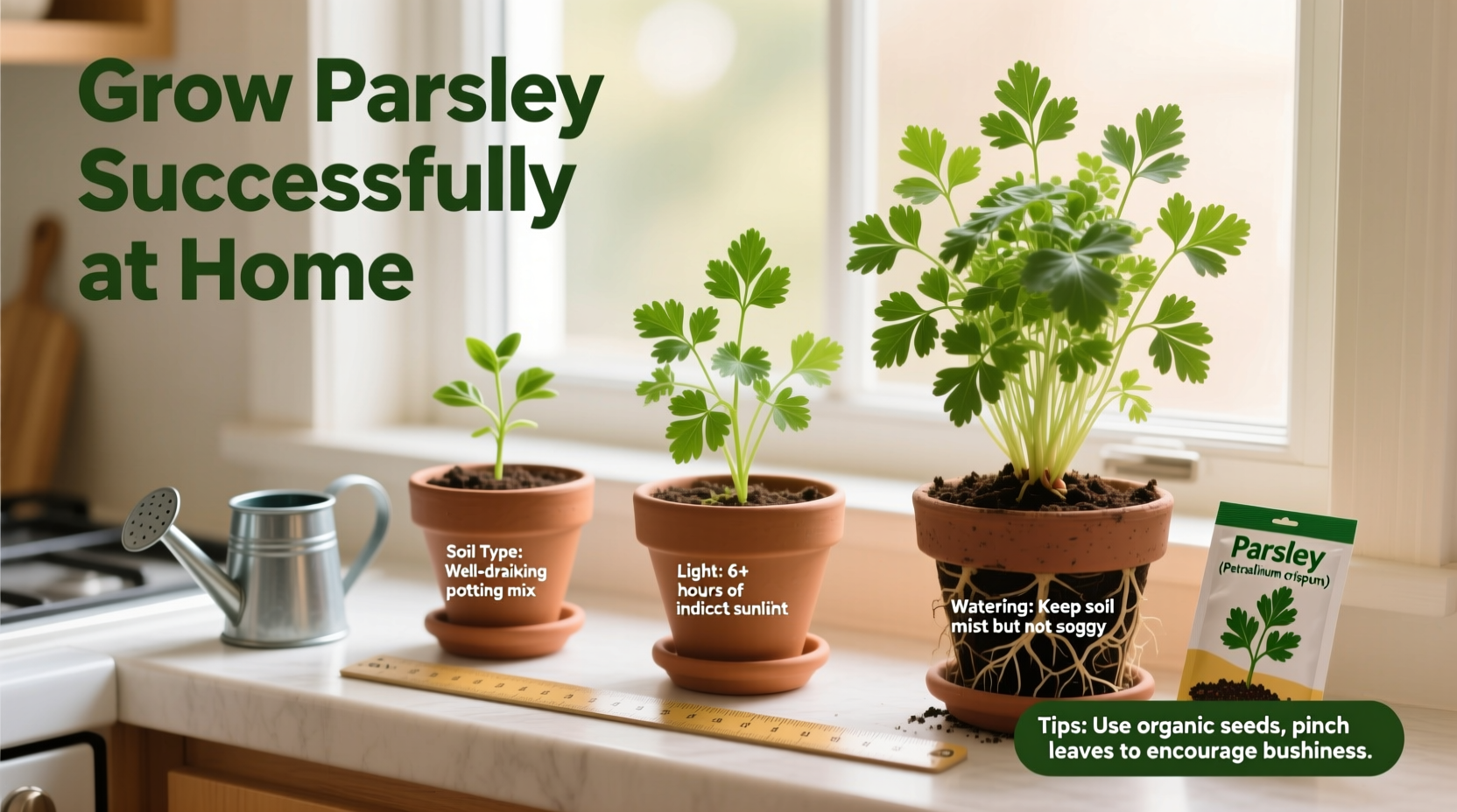 How to Grow Parsley Successfully at Home