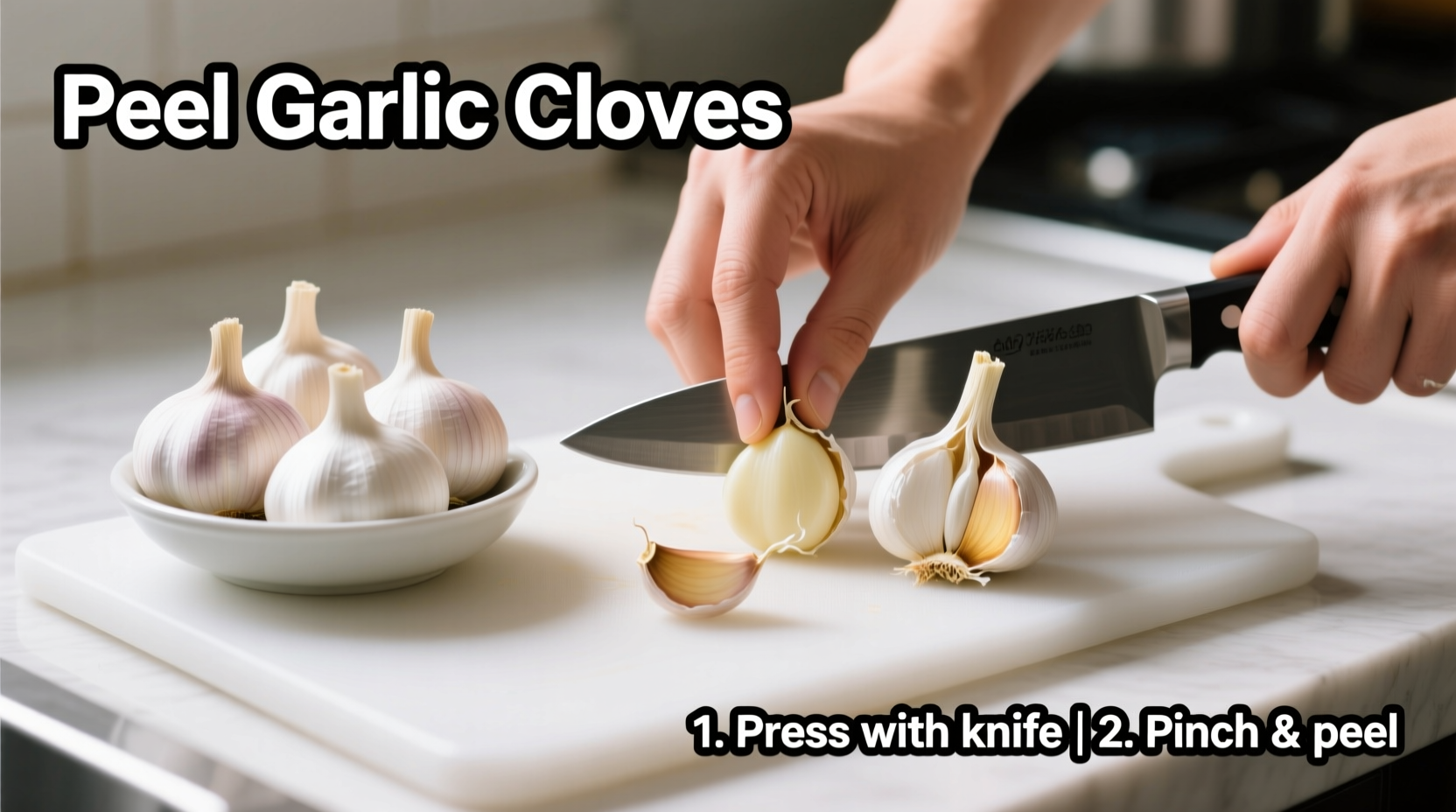 5 Fast Ways to Peel Garlic Cloves Perfectly