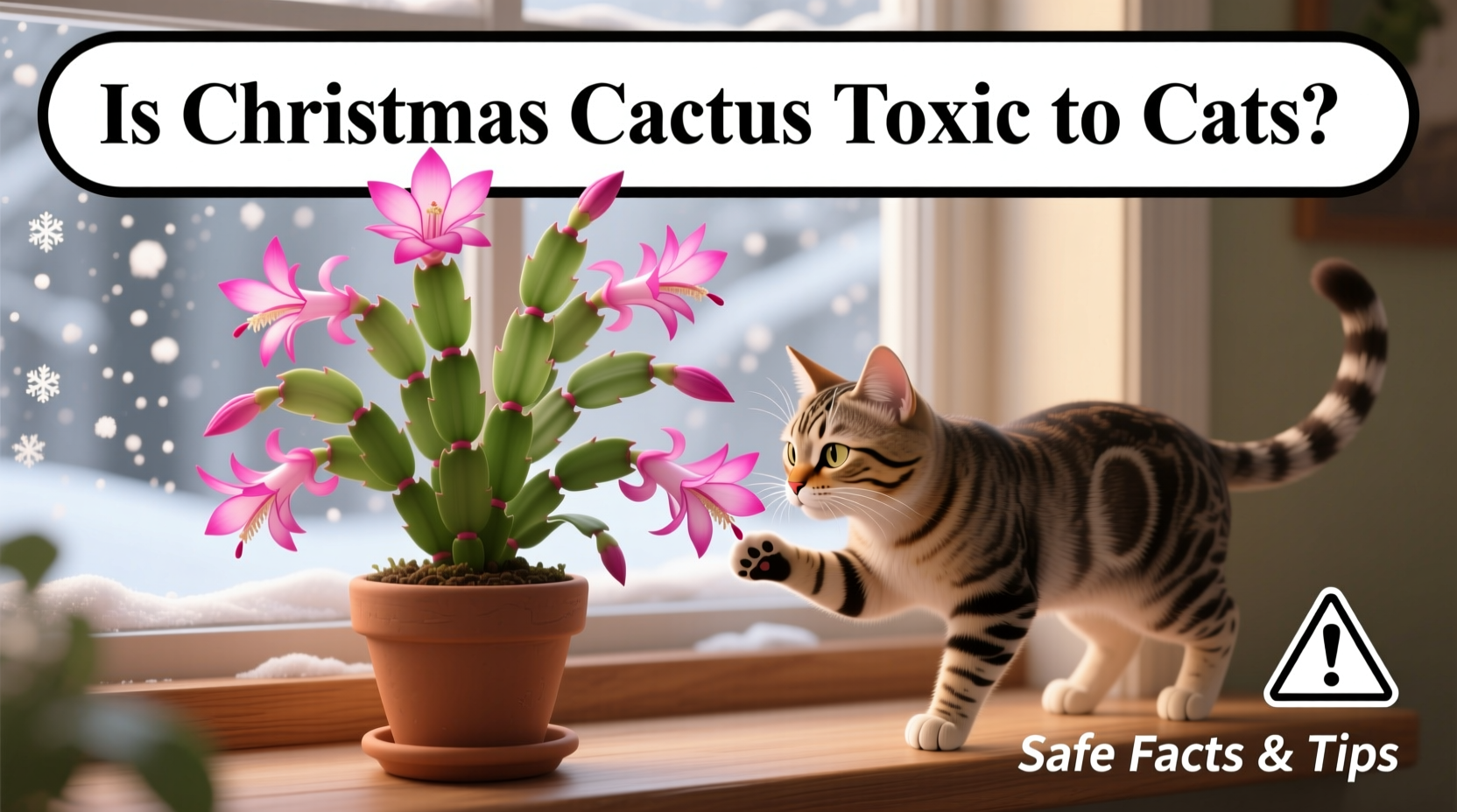 Is Christmas Cactus Toxic to Cats? Safe Facts & Tips