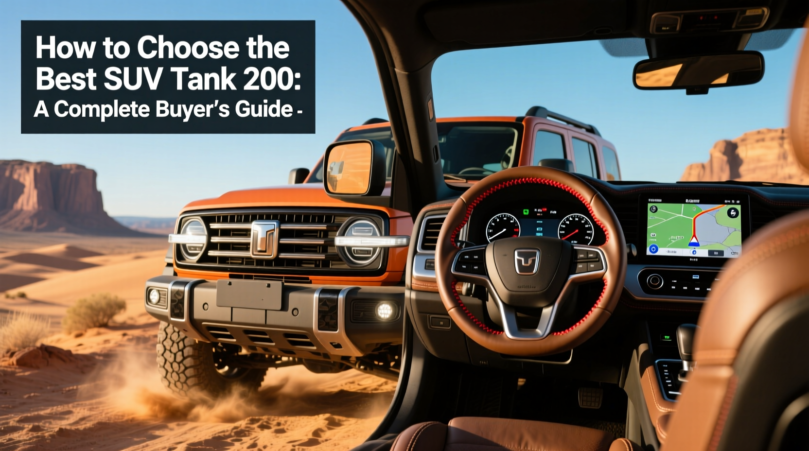 How to Choose the Best SUV TANK 300: A Complete Buyer's Guide