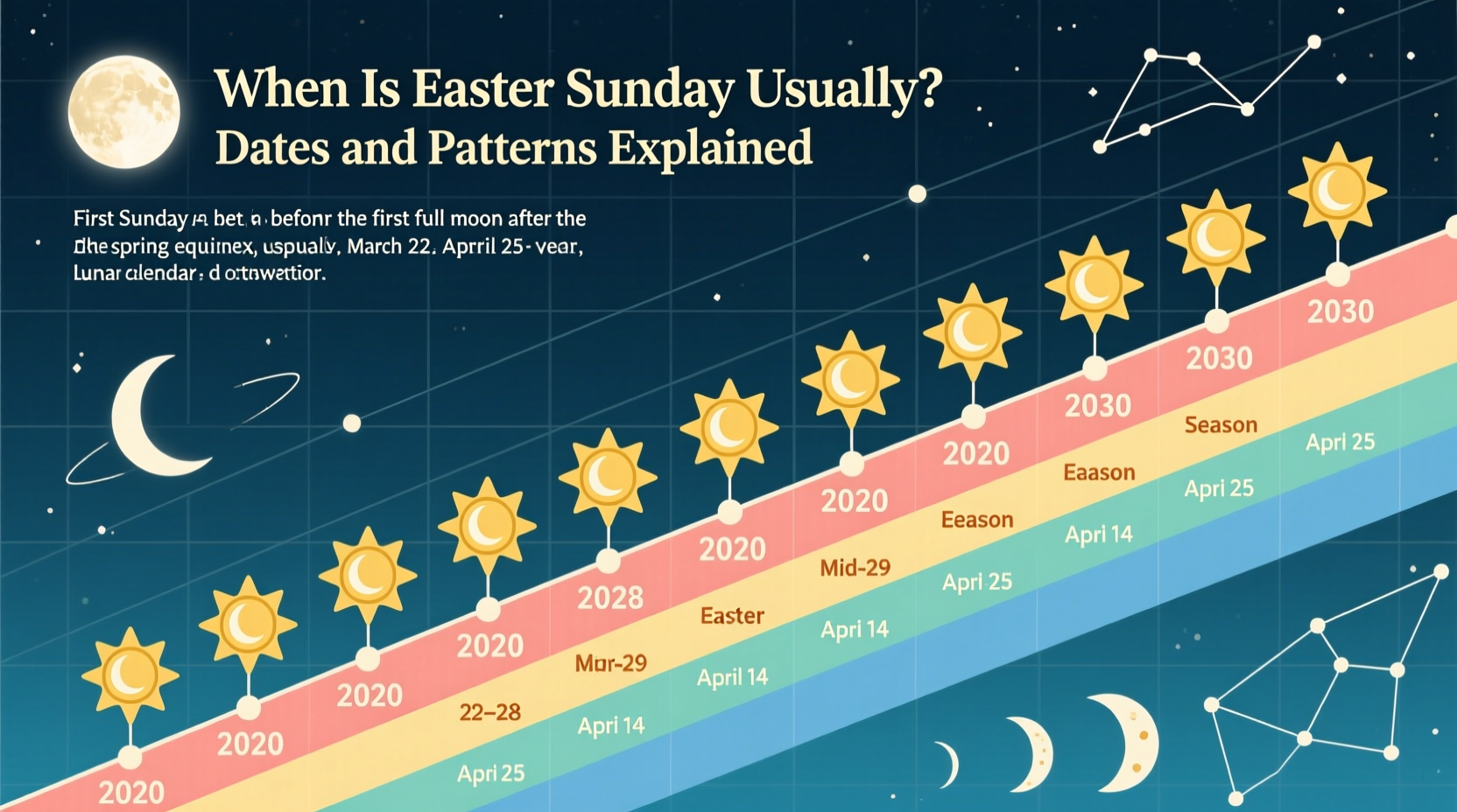 When Is Easter Sunday Usually? Dates and Patterns Explained