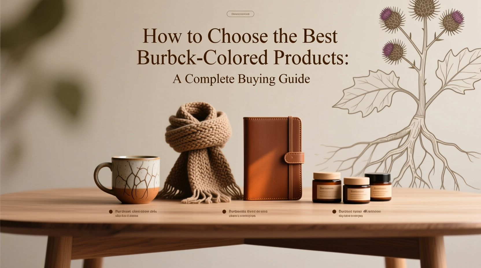 How to Choose the Best Burdock Colored Products: A Complete Buying Guide