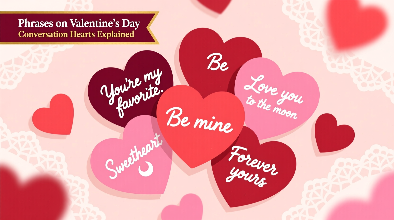 Phrases on Valentine's Day Conversation Hearts Explained