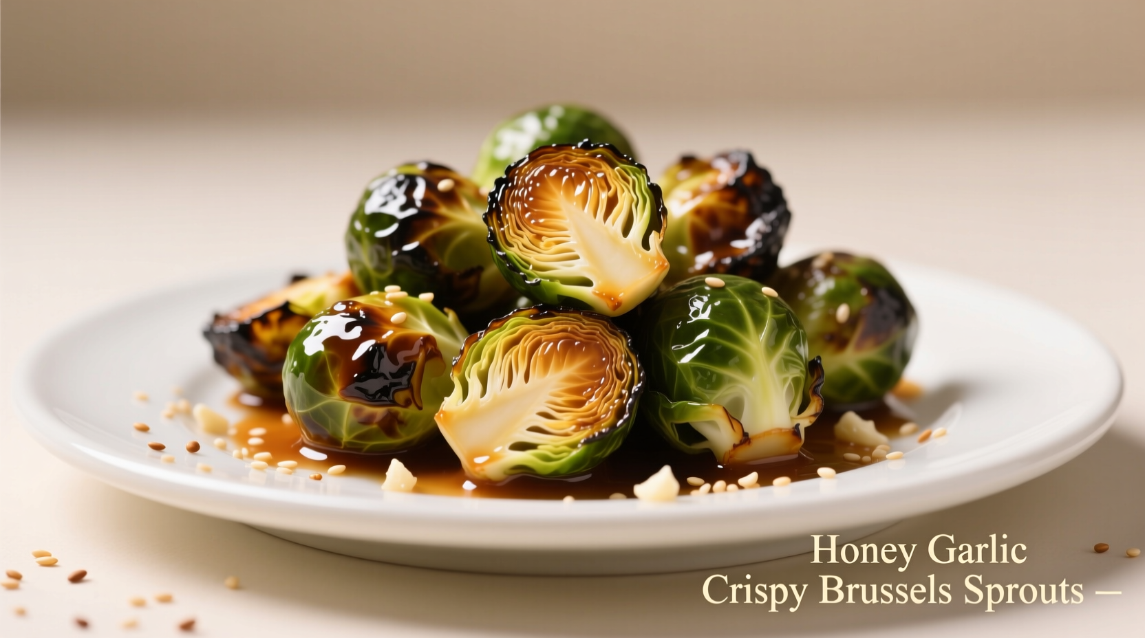 Honey Garlic Brussels Sprouts Recipe: Crispy & Flavorful