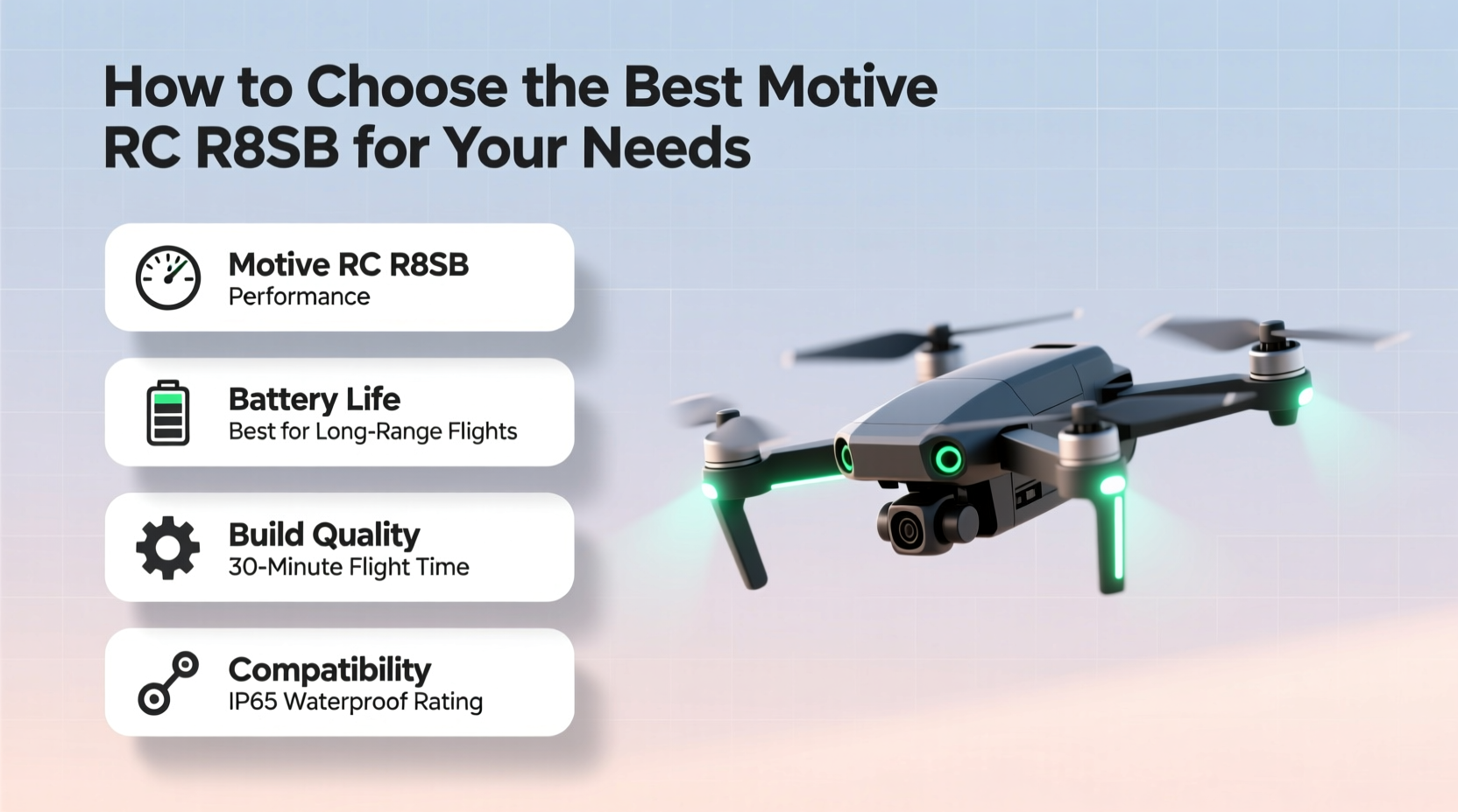 How to Choose the Best Motive RC R8SB for Your Needs