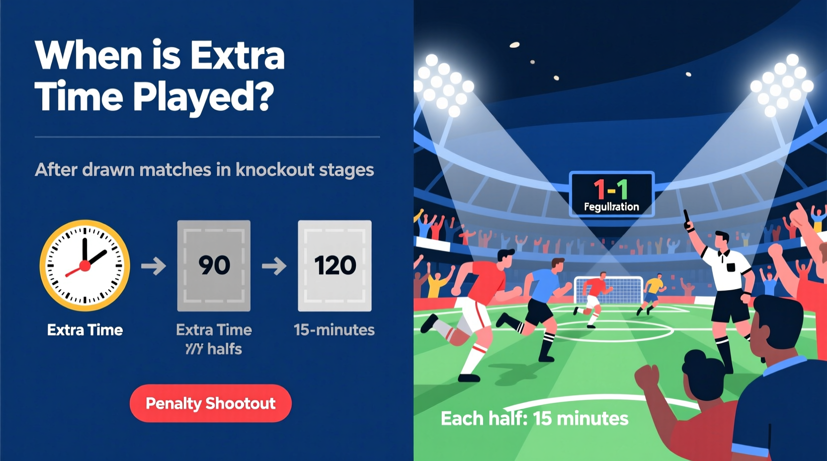 Why Extra Time In Soccer Rules Length And When Its Played
