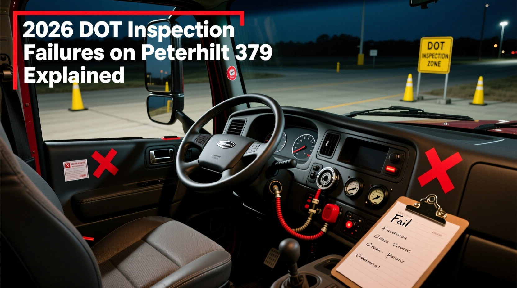 2026 DOT Inspection Failures on Peterbilt 379 Explained