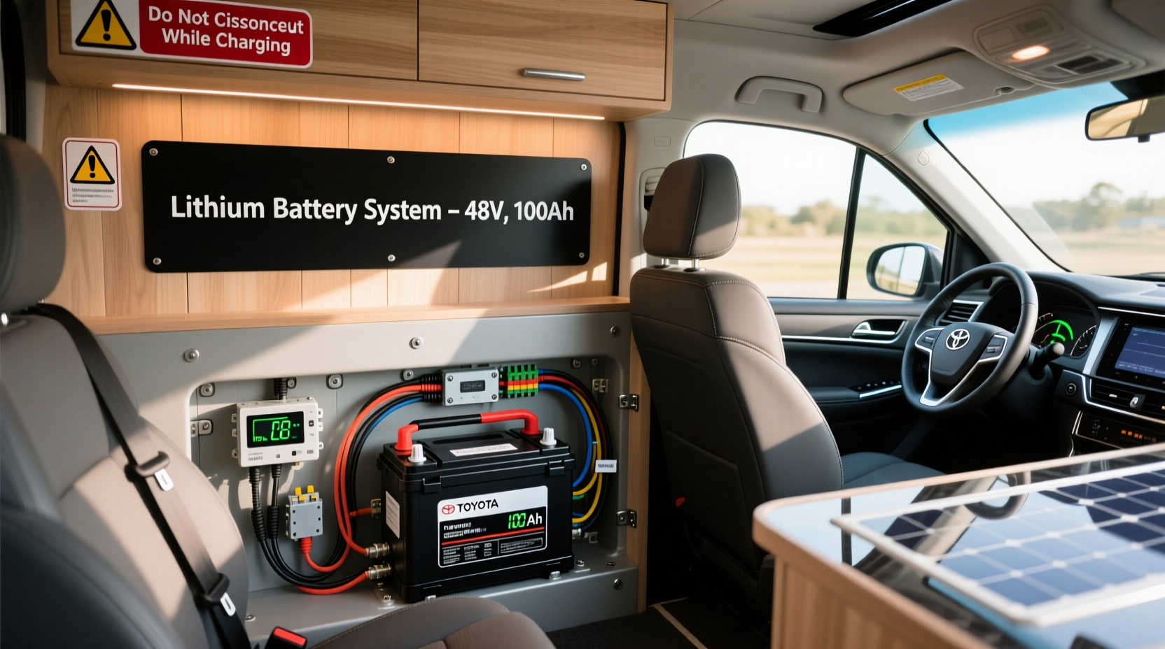 Camry Motorhome Lithium Install Guide: Realistic Setup & Limits