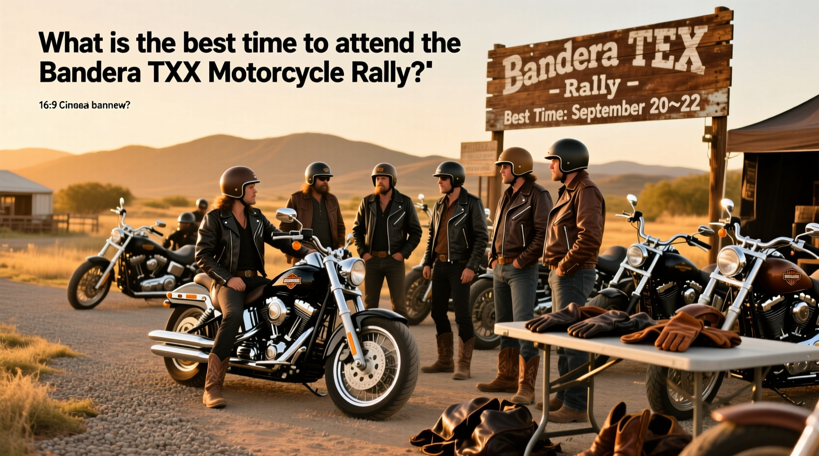 Motorcycle Rally Bandera Texas