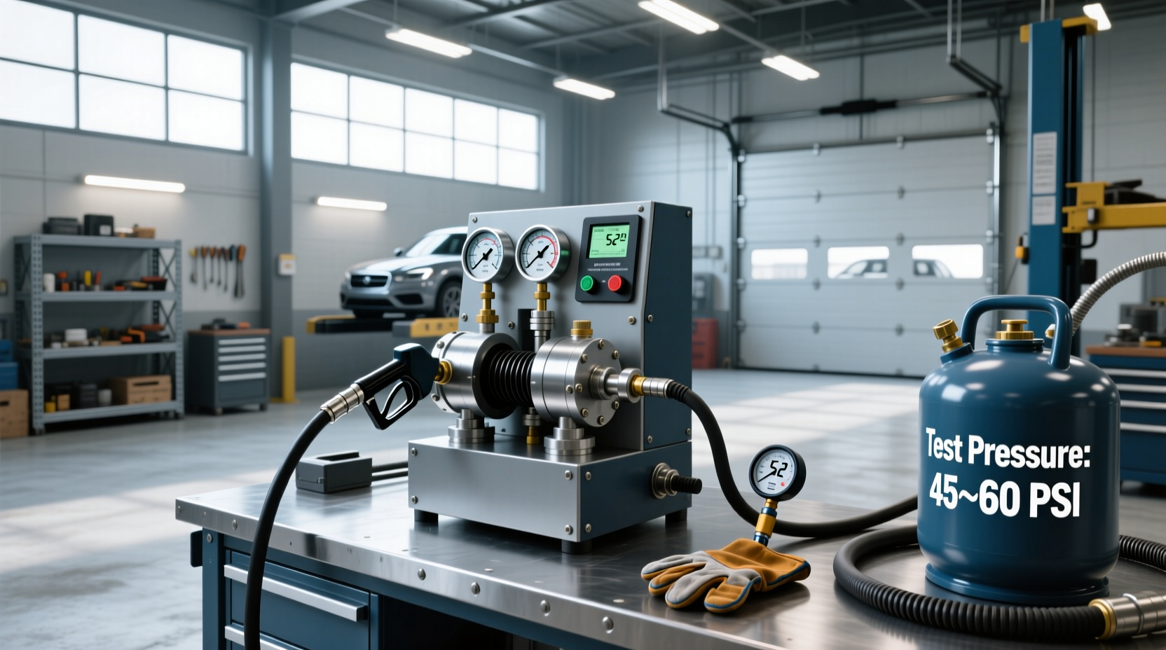 how to choose fuel pump tester,How many psi to pressure test a fuel tank?