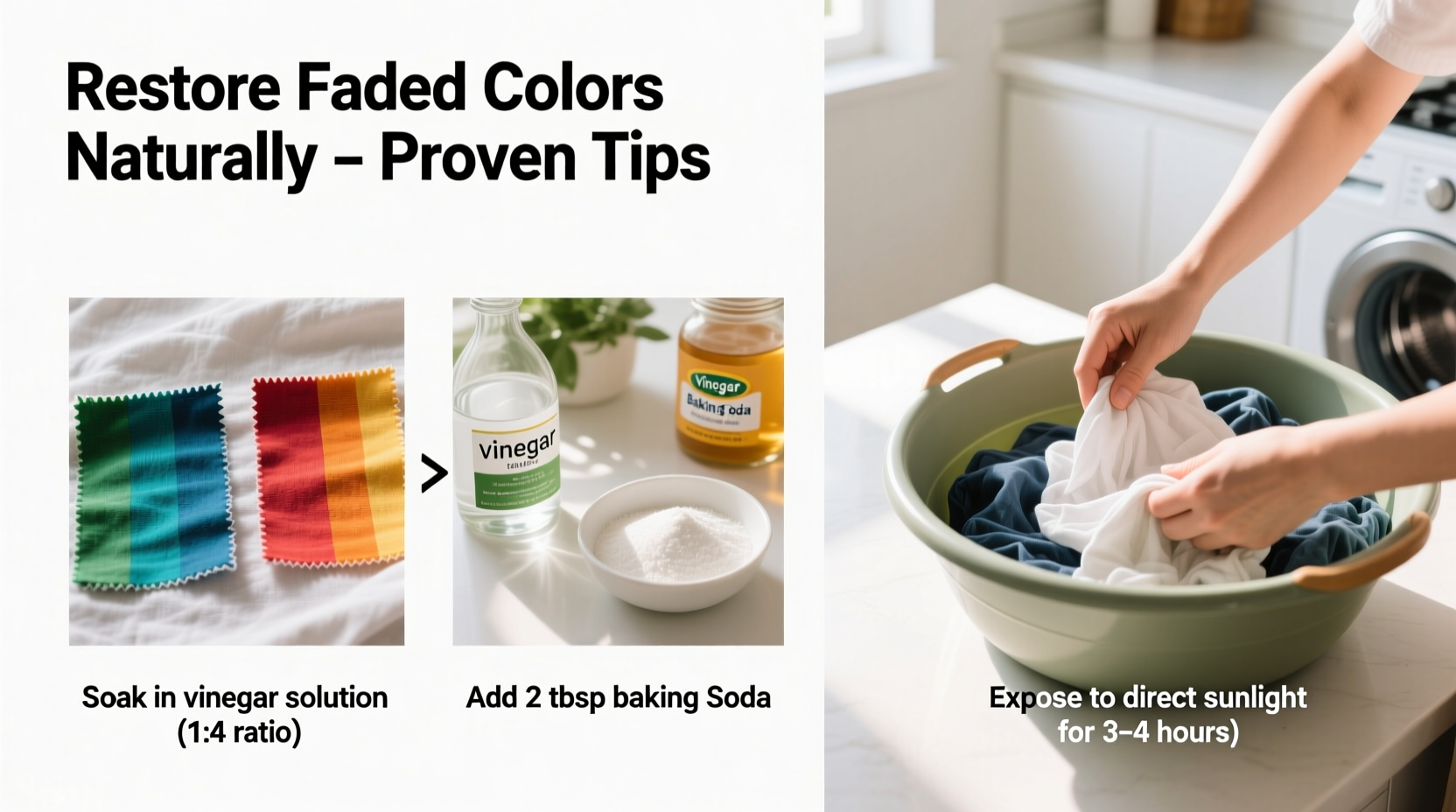 How To Fix Faded Clothes Colors Proven Tips To Restore Vibrancy At Home
